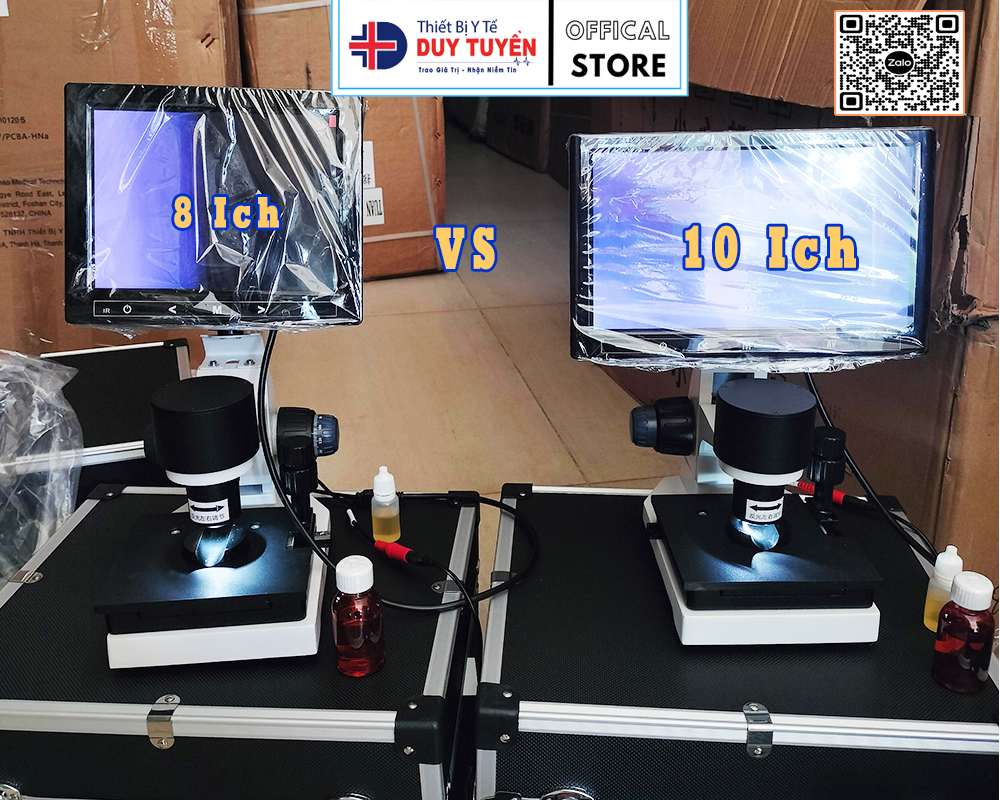 Kính Hiển Vi Soi Mạch Máu Màn Hình 8Ich Hình Ảnh Sắc Nét Dõ Dàng